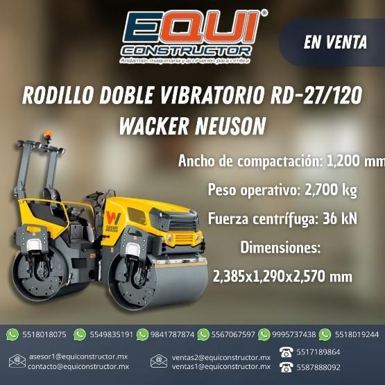 Rodillo Doble Vibratorio Wacker Neuson San Luis Potosí