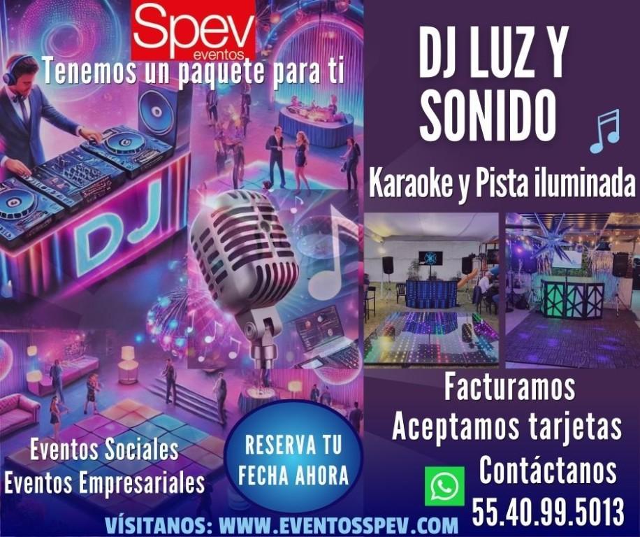 DJ, audio, iluminación y pista LED en CDMX, Ciudad de México